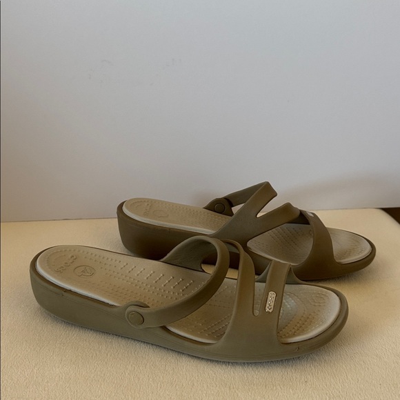 CROCS | Shoes | Crocs Wedge Sandal | Poshmark